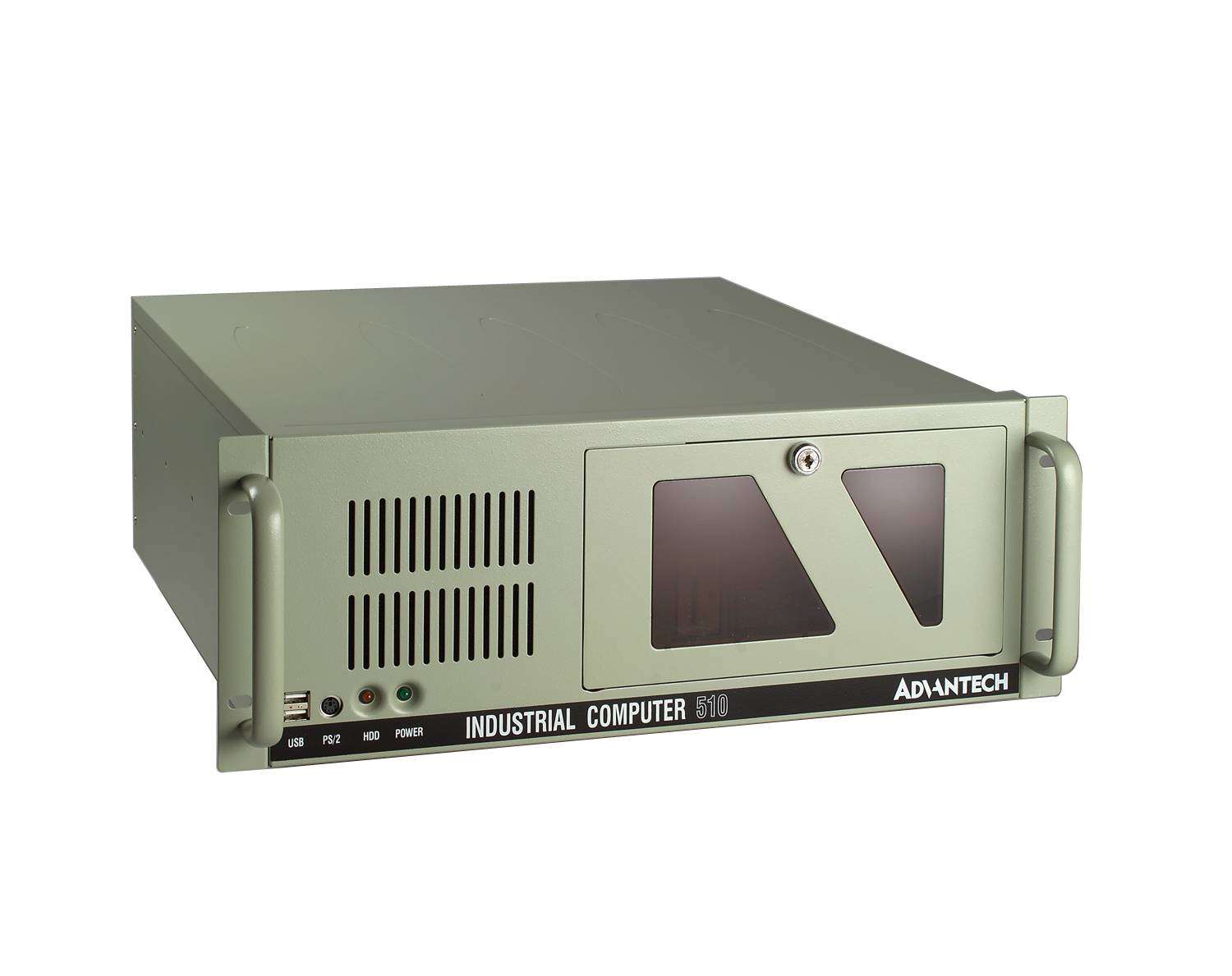 Стоечный корпус 4U Advantech IPC-510 для установки материнской платы ATX или объединительной платы