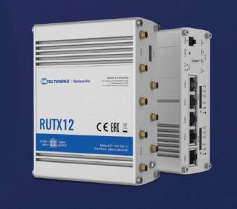 Dual LTE Cellular router Teltonika RUTX12