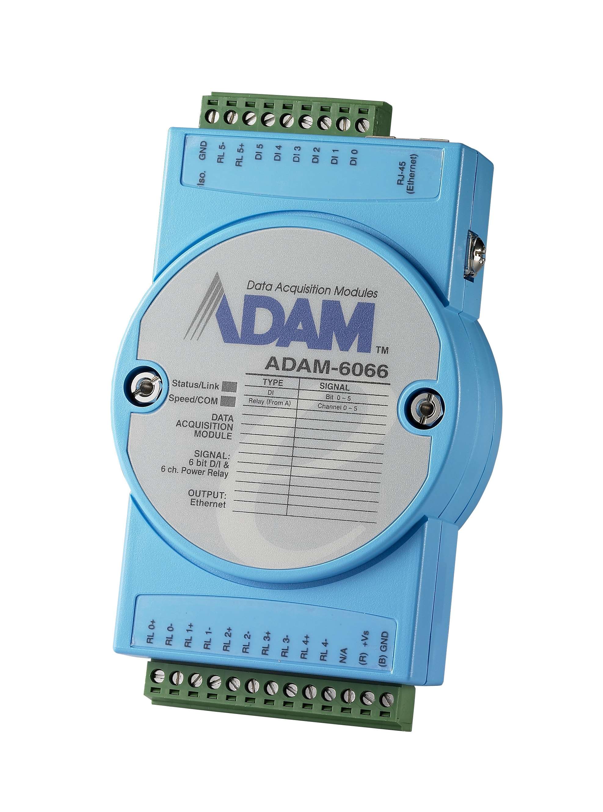 Ethernet relay modules Advantech ADAM-6060 and ADAM-6066 with MQTT, SNMP, MODBUS/TCP, P2P and ...