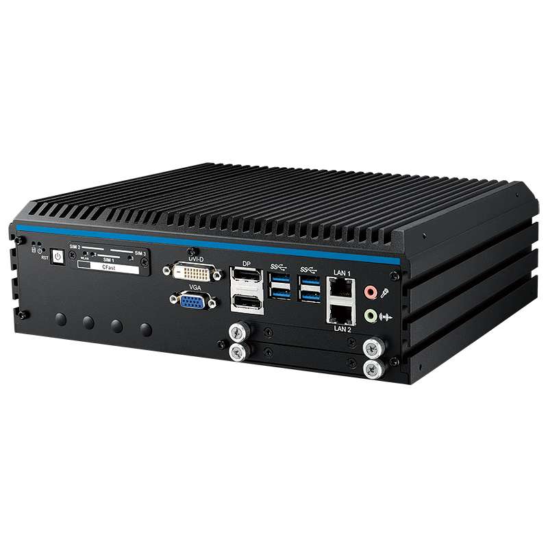 Fanless Workstation EVS-1000 on Intel® Xeon®/Core™ i7/i5/i3 7th gen and ...