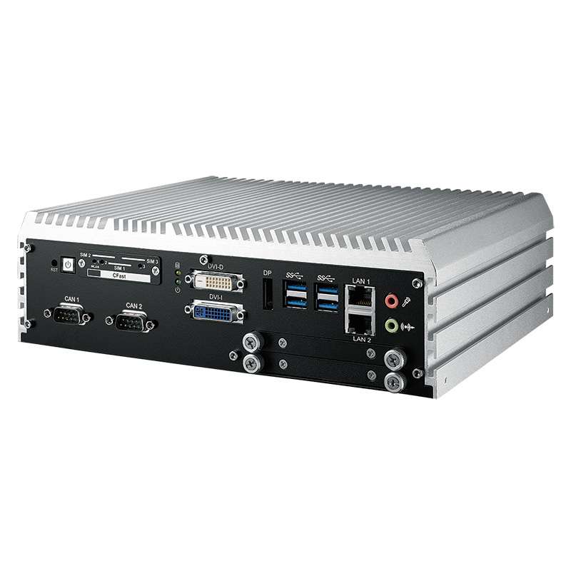 High-Performance Fanless Embedded System with Intel® C236, 10 GigE LAN ...