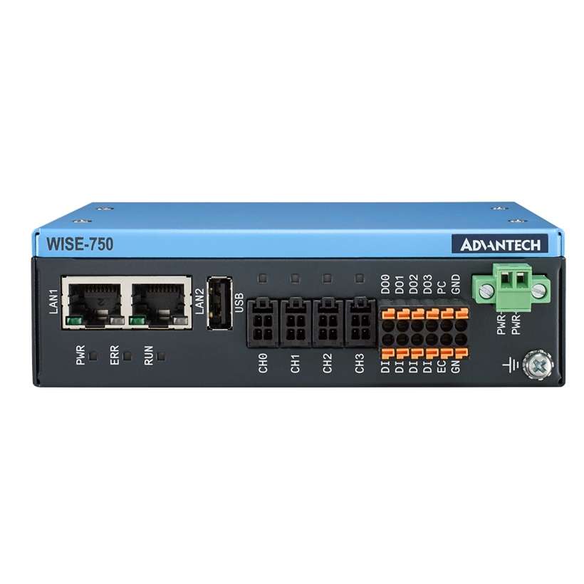 Advantech WISE-750: Интеллектуальный шлюз обнаружения вибрации