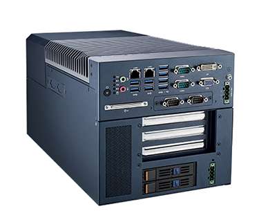 MIC-75G20 GPU i-Module, 1 PCIe x16 1 PCIe x4, dual front accessible storage bay