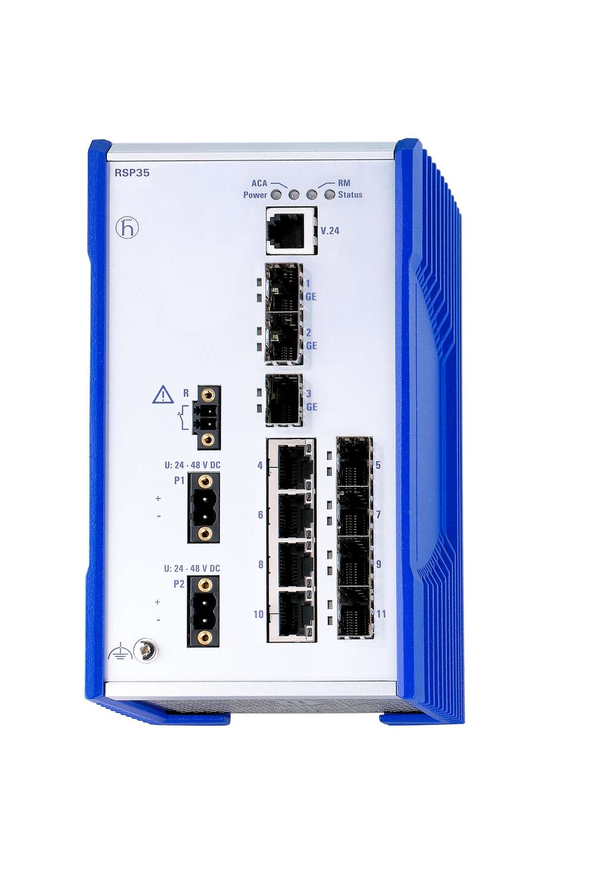 Керовані комутатори на DIN-рейку HIRSCHMANN RSP з підтримкою протоколів ...