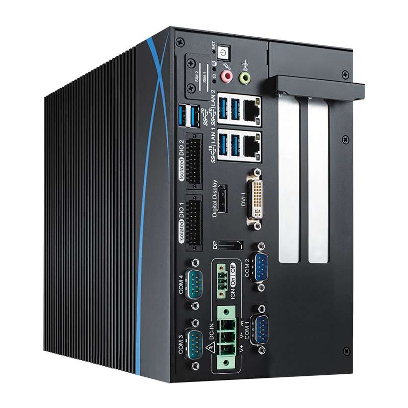 Fanless robust computing system on Intel® Xeon®/Core™ i7/i5/i3 ...