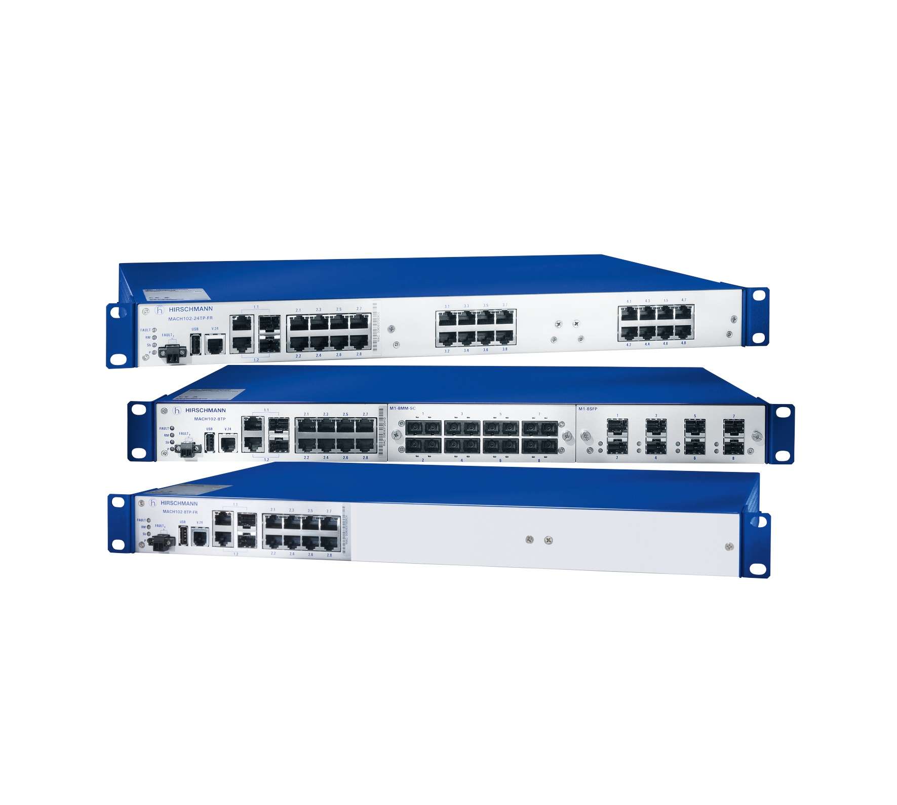 Промышленные управляемые модульные защищенные коммутаторы HIRSCHMANN ...